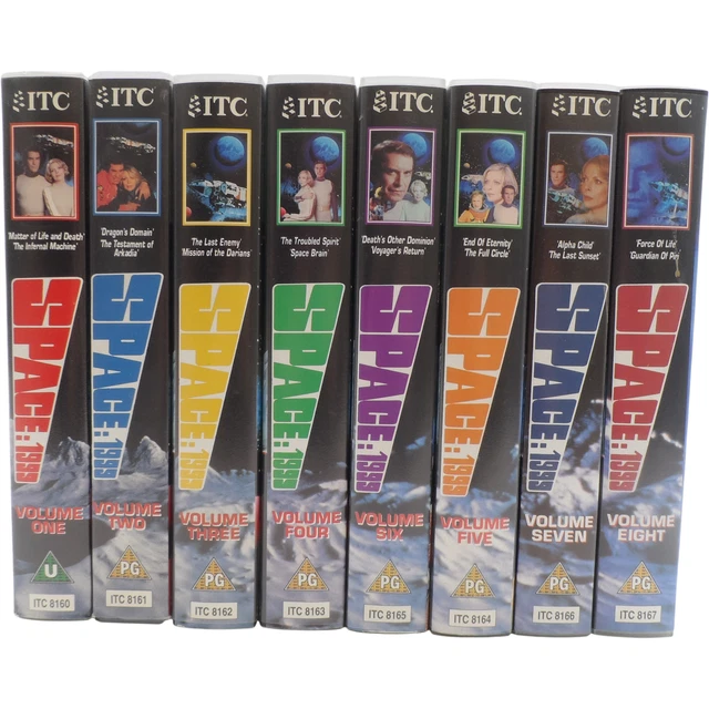 SPACE: 1999 VHS Collection Volumes 1-14 Box Set Used £20.00 - PicClick UK