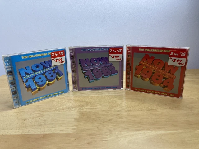 NOW THAT'S WHAT I call music! 1981 82 84 The Millennium Series Double ...