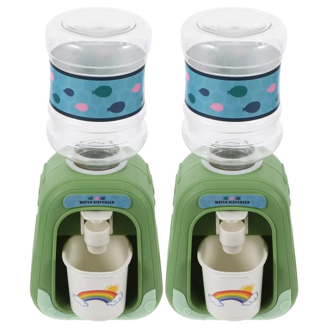 2 SETS TOY Desk Water Dispenser Drinking Fountain Kids Pretend Play $18 ...