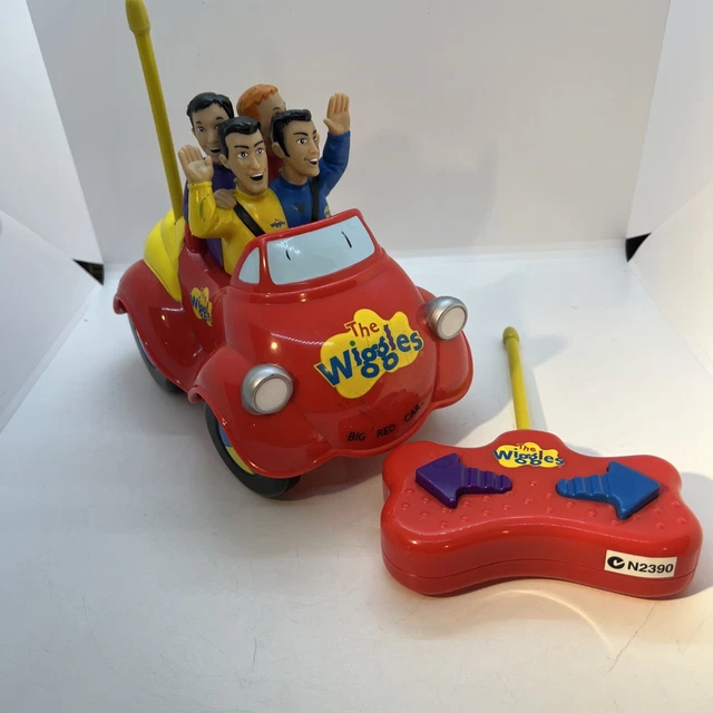THE WIGGLES BIG Red Car With Remote Control Spin Master 2004 Not ...