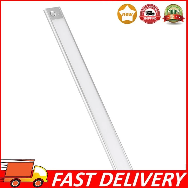 KABELLOSE LED-LICHTLEISTE MIT Bewegungsmelder, 140 LEDs, wiederaufladbar, für Sc EUR 17,09 ...