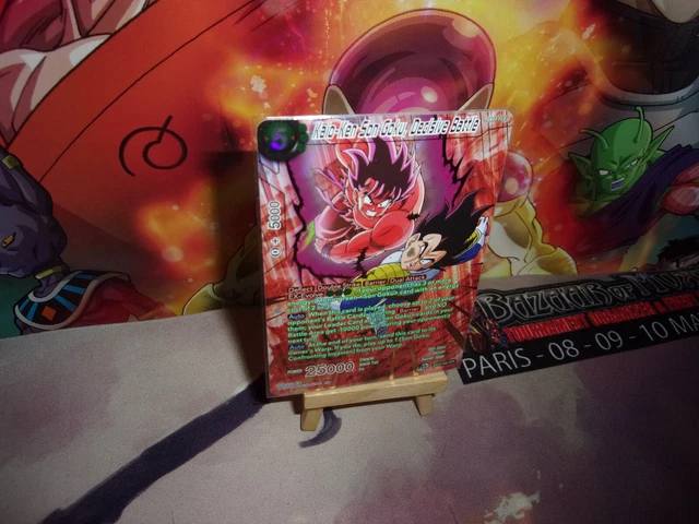 DRAGON BALL SUPER TCG Kaio-Ken Son Goku, Decisive Battle gold foil BT15-066 SPR EUR 10,55 ...