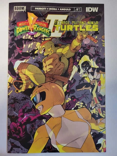 POWER RANGERS TEENAGE Mutant Ninja Turtles II #1 IDW Boom 2022 Series B ...