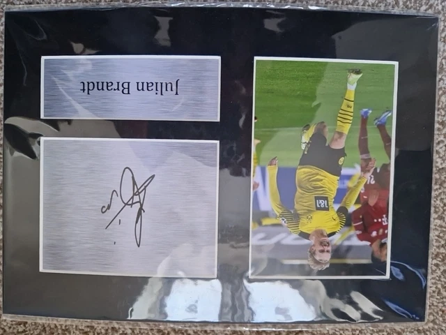 JULIAN BRANDT A4 Autograph & Photo £5.00 - PicClick UK