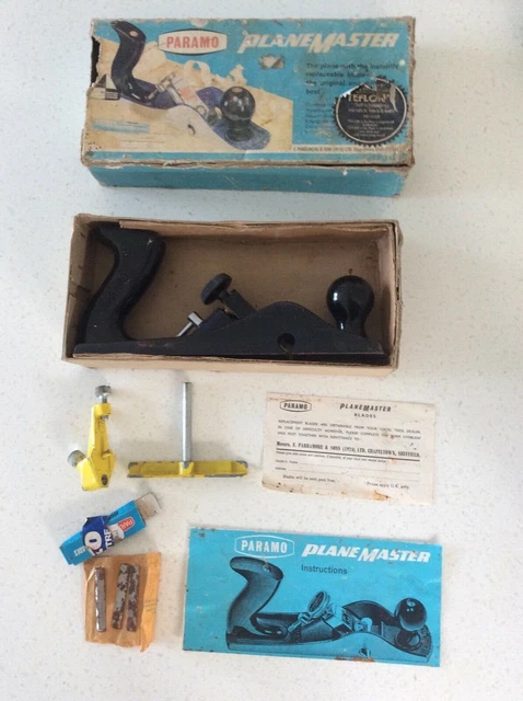 VINTAGE PARAMO NO 10 Plane Master - In Original Box with Blades ...