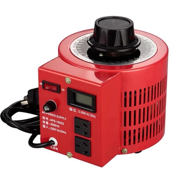 VARIAC VARIABLE TRANSFORMER AC Voltage Regulator Transformer Converter ...