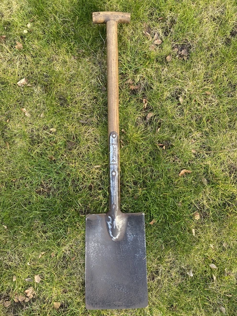 WW2 BRITISH ARMY 1944 /|\ Spade Hand Tool Field Gear Military Raf Wwii ...