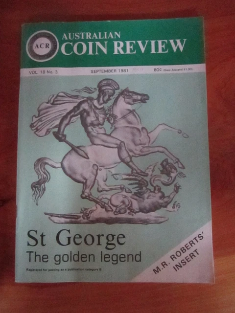 MAGAZINE AUSTRALIAN COIN Review September 1981 Vol. 18 No. 3 *Great ...
