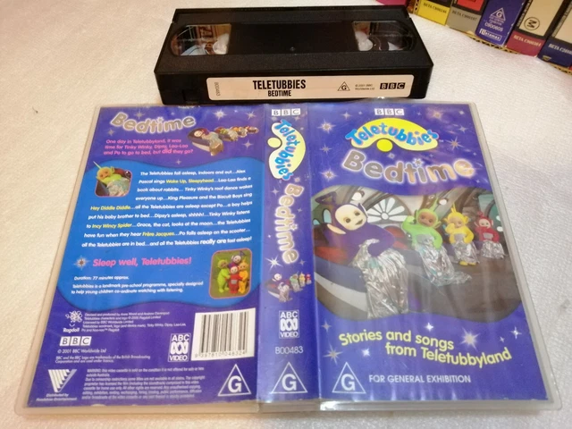TELETUBBIES VHS HERE Come the Teletubbies BBC Tele-Tubbies 1997 Video ...