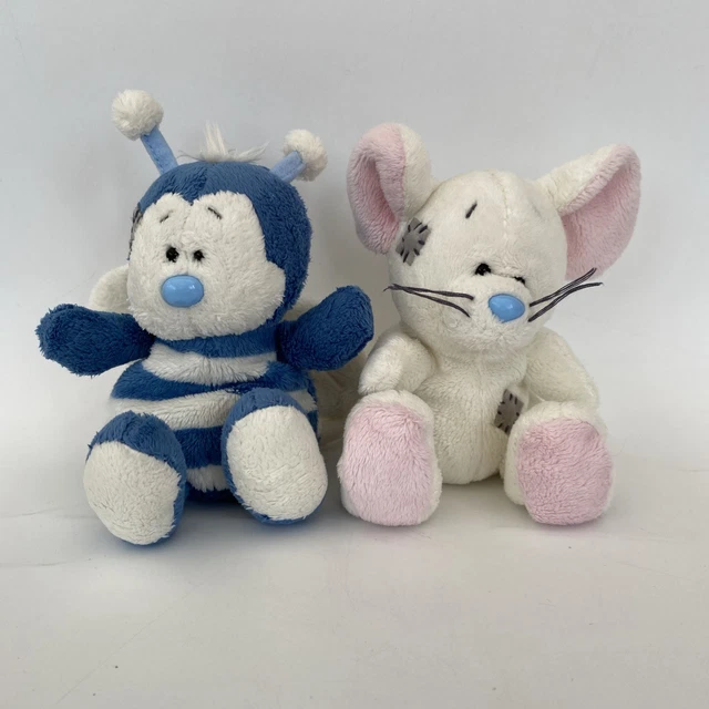 2 X MY Blue Nose Friends Soft Toys 4" Honey Bee & Tiny the Mouse £10.00 ...