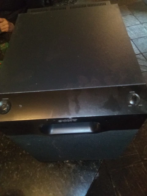 BLACK, SONY SS-MSP1 Home Cinema Theatre Surround / Satellite Speaker ...