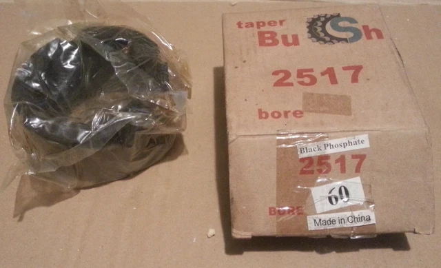 2517-60 TAPER BUSH 60mm Bore lock bush suitable for pulleys and ...