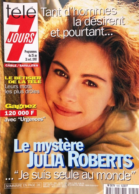 TELE 7 JOURS Julia Roberts Michael Douglas G Squad Agassi Lagaf EUR 19 ... TELE 7 JOURS Julia Roberts Michael Douglas G Squad Agassi Lagaf EUR 19 ...