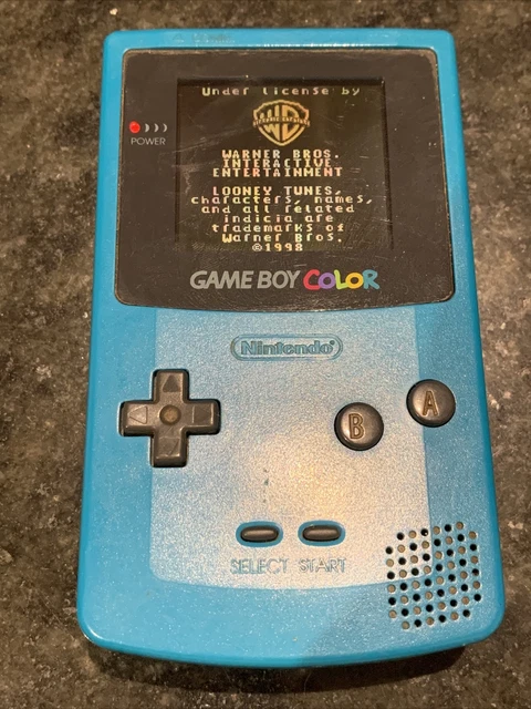 GAME BOY COLOR Turquoise / Console Nintendo Model No. CGB-001 / EUR ...