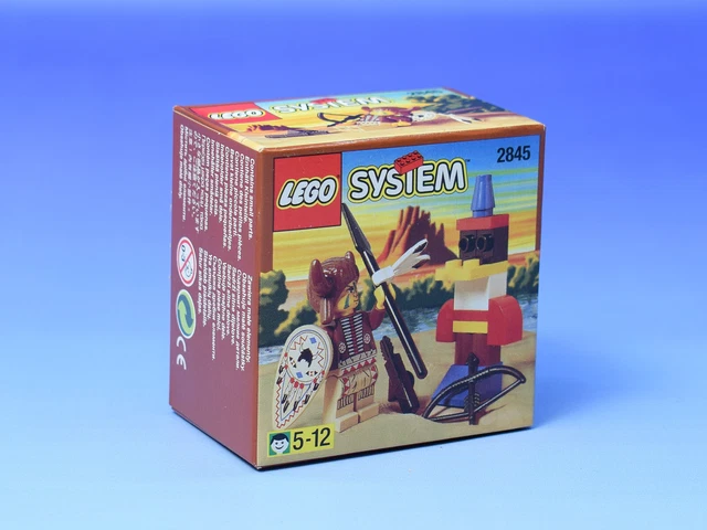 LEGO 2845 WESTERN Indian Medicine Man Indian Chief NEW MISB Original ...