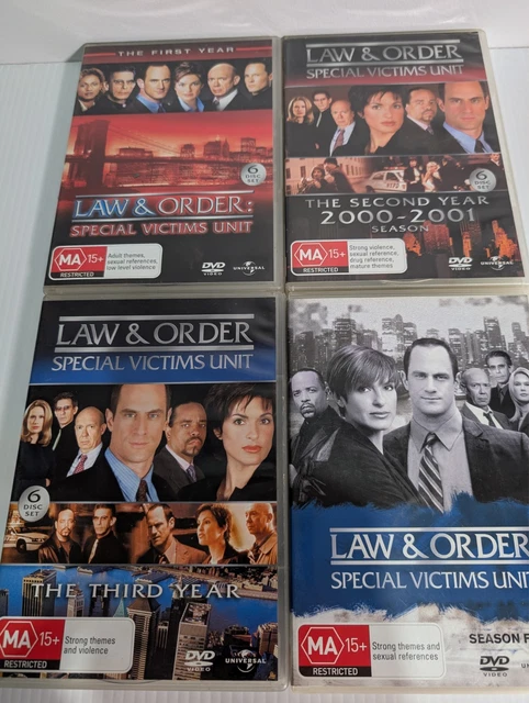 LAW & ORDER DVC Complete Seasons 1-12 Region 4 PAL $59.95 - PicClick AU