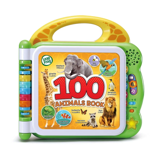 100 ANIMALS BOOK, Baby Book with Sounds and Words for Learning Play, £ ...