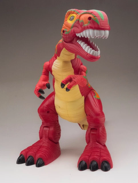 FISHER PRICE MEGA T-Rex Red Huge Dinosaur, 2005 Tyrannosaurus Rex ...