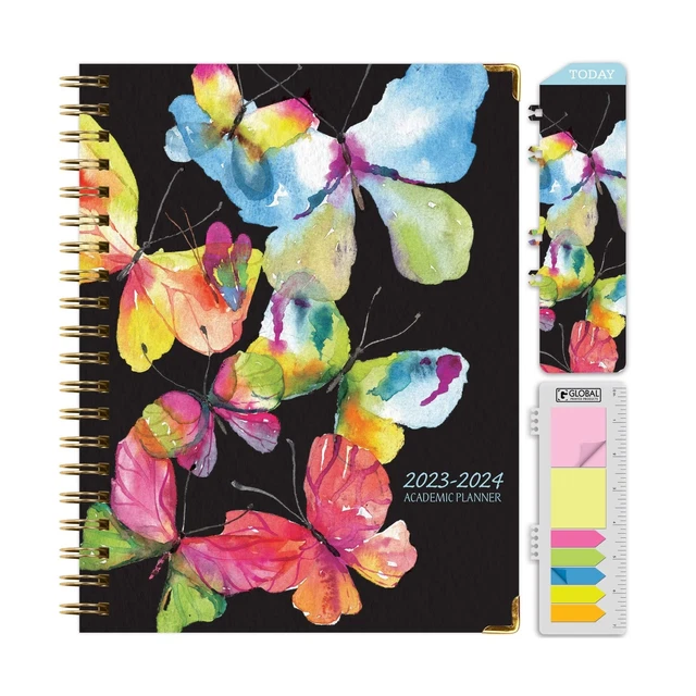 HARDCOVER ACADEMIC YEAR 2023-2024 Planner: (June 2023 Through July ...