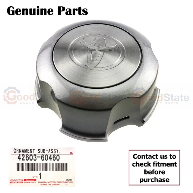 GENUINE TOYOTA LANDCRUISER 79 Series HDJ Wheel Rim Cover Center Hub Cap ...