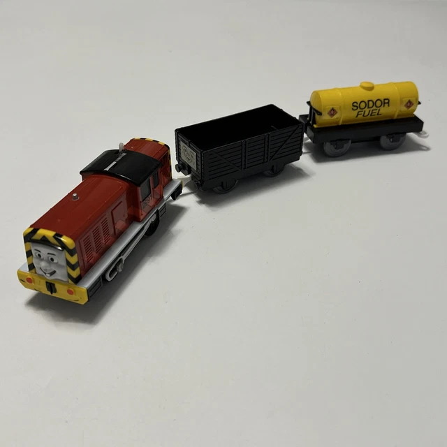 SALTY 2991 + TRUCK + SODOR FUEL TANKER Thomas Trackmaster Track Motorised Train £5.50 - PicClick UK