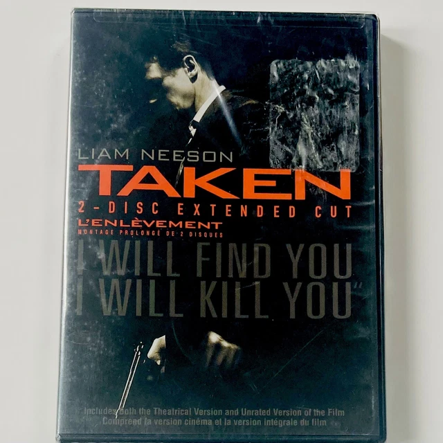 TAKEN DVD 2 Disc Extended Cut Liam Neeson (2009) New $11.00 - PicClick CA