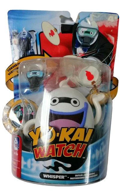 HASBRO YO-KAI WATCH Action Figure Whisper Si Transforms IN Butler New £ ...