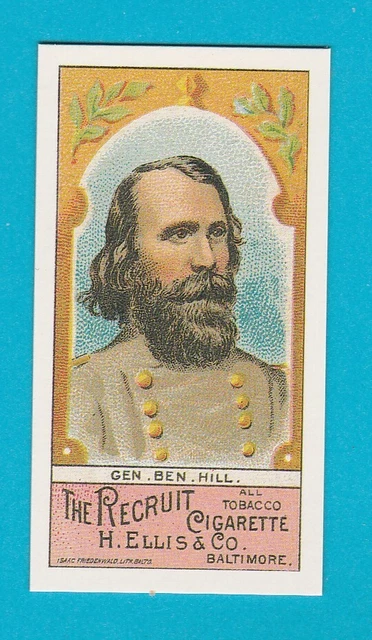 ELLIS & CO. Of U.s.a Repro - Civil War Generals (Of 1890)- Hill - 1991 ...