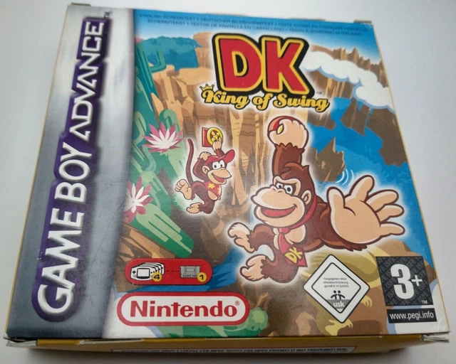 DK KING OF Swing Donkey Kong - Game Boy Advance GBA - CIB Complete - UK ...