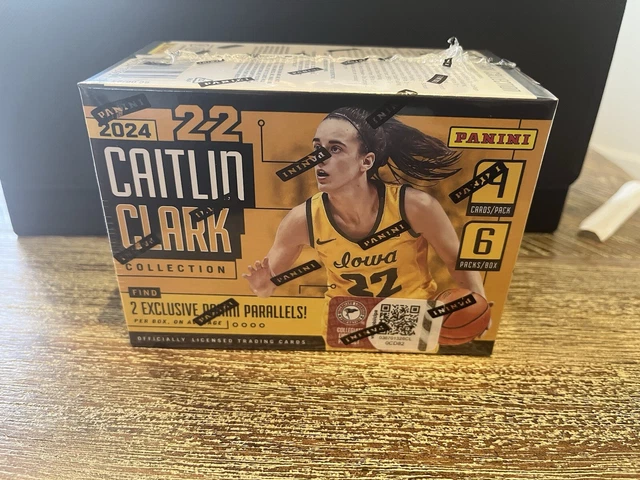 2024 PANINI CAITLIN Clark Collection Basketball Hobby 6-Pack Blaster ...