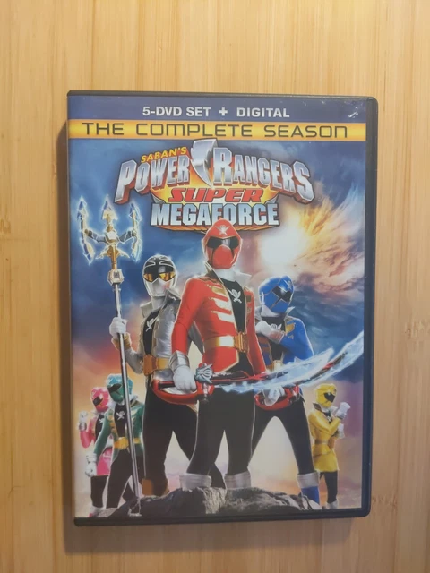 POWER RANGERS SUPER Megaforce: The Complete Season - 5 DVD EUR 77,52 ...