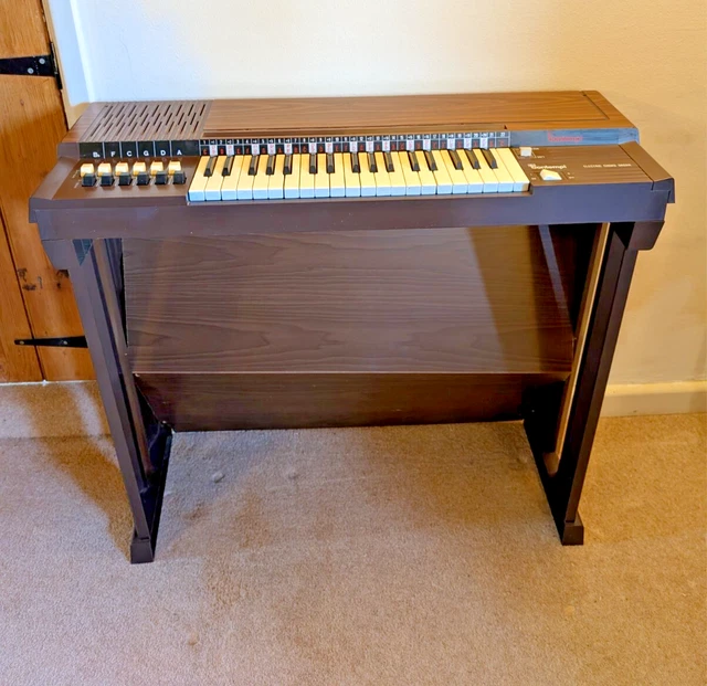 VINTAGE BONTEMPI B12 Electric Chord Organ With Stand £49.90 - PicClick UK