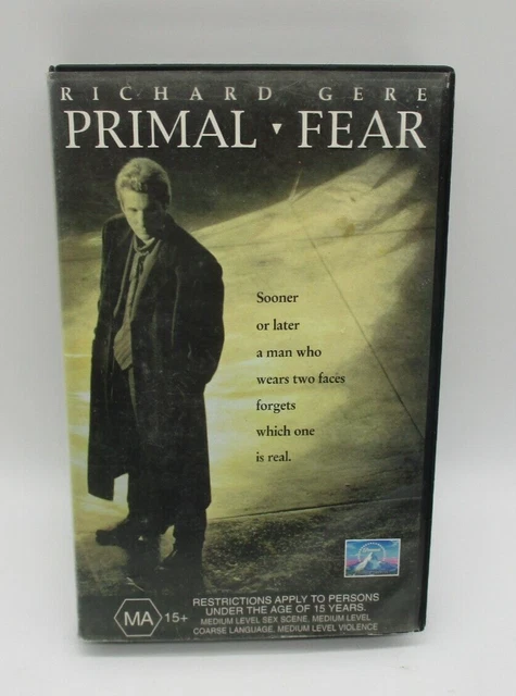 PRIMAL FEAR VHS 1996 - Ex Rental CIC Video Richard Gere £13.82 ...