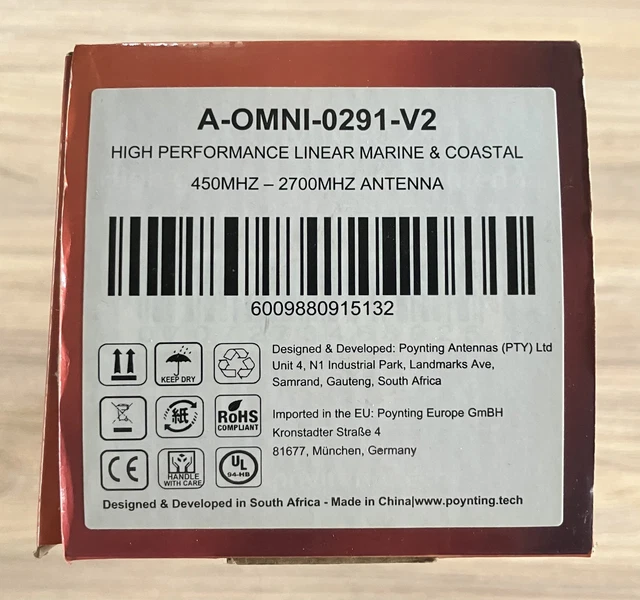 LTE/4G ANTENNE POYNTING A-OMNI-0291-V2, Directional Marine + Küste EUR ...