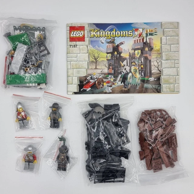 LEGO CASTLE: KINGDOMS 7187 Escape from Dragon's Prison Completo con ...