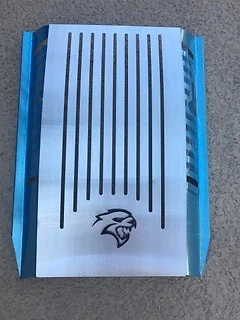 2015-2022 DODGE CHALLENGER Hellcat LOGO Plenum/Supercharger Engine ...