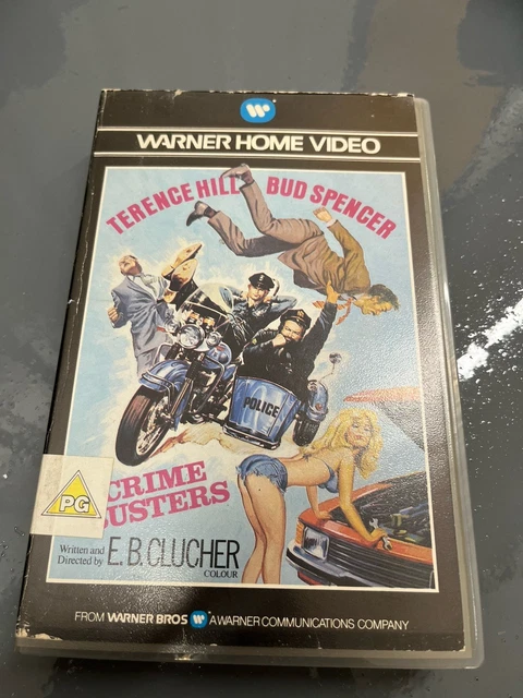 CRIME BUSTERS VHS WHV Big Box Terence Hill Bud Spencer. pre-cert ...