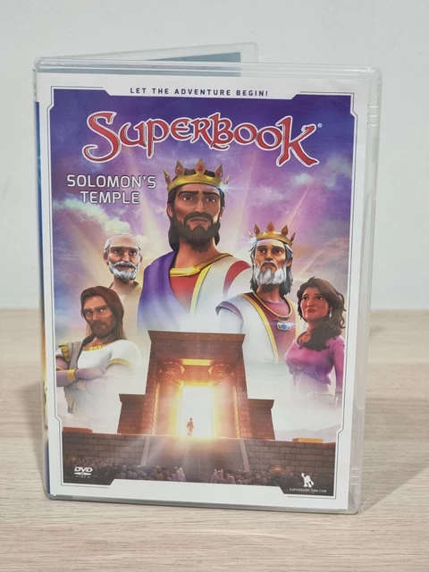 CBN SUPERBOOK: SOLOMON'S Temple Christian Animated Bible Stories DVD R0 ...