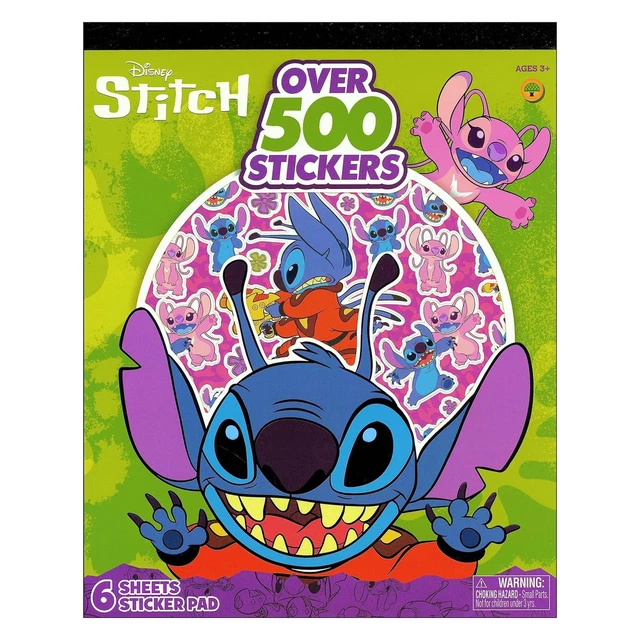 DISNEY LILO & Stitch Sticker Book | Over 500 Stickers £9.12 - PicClick UK