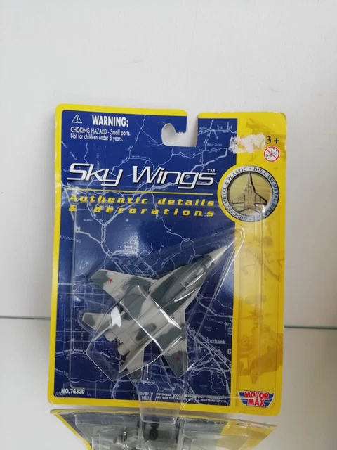 MOTOR MAX SKY Wings Mig 29 Fulcrum On Blister EUR 5,59 - PicClick FR
