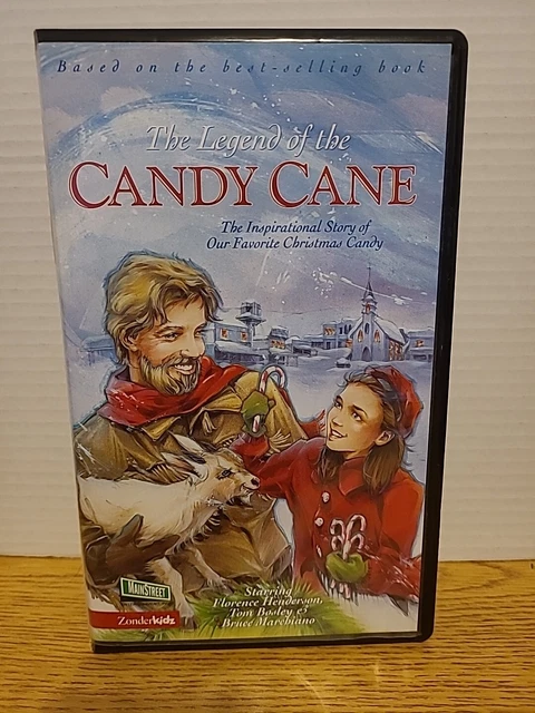 THE LEGEND OF The Candy Cane VHS VCR Movie Used Clamshell Florence ...