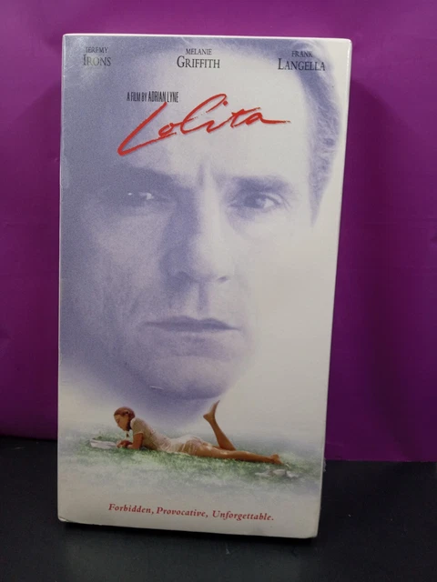 LOLITA VHS BLOCKBUSTER Jeremy Irons Melanie Griffith Frank Langella £12 ...