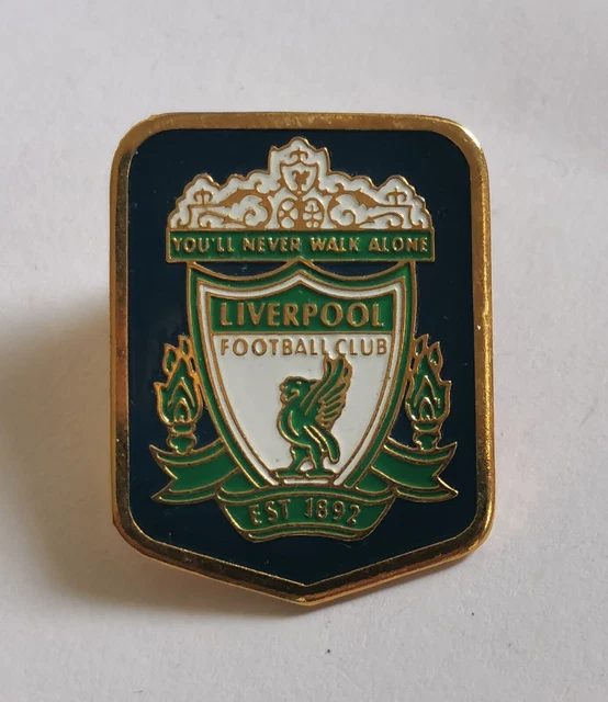LIVERPOOL FC 1990s Club Crest Metal Pin Badge Vintage £3.50 - PicClick UK