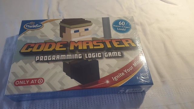 THINKFUN CODE MASTER Programming Logic Minecraft Board Game - Brand New ...