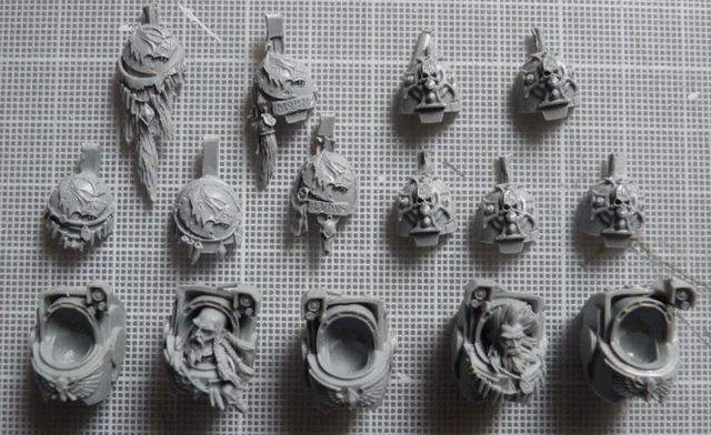 SPACE WOLVES TERMINATOR CONVERSION SET Forge World OOP- Warhammer 40K ...