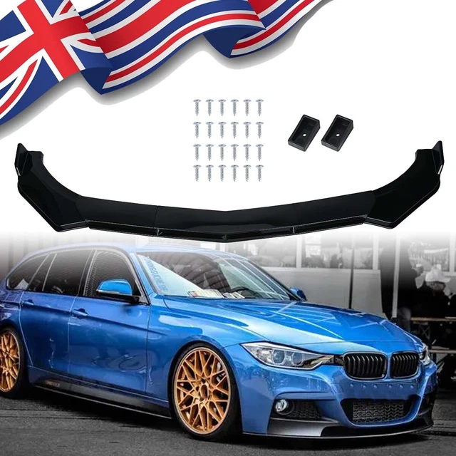 FRONT BUMPER SPOILER Lip Body Kit Splitter Chin UK For BMW 3 Series F30 ...