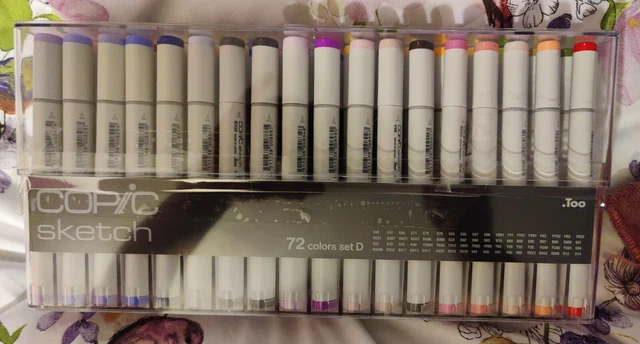 COPIC SKETCH MARKER Set - 72 Pens - Set D £80.00 - PicClick UK