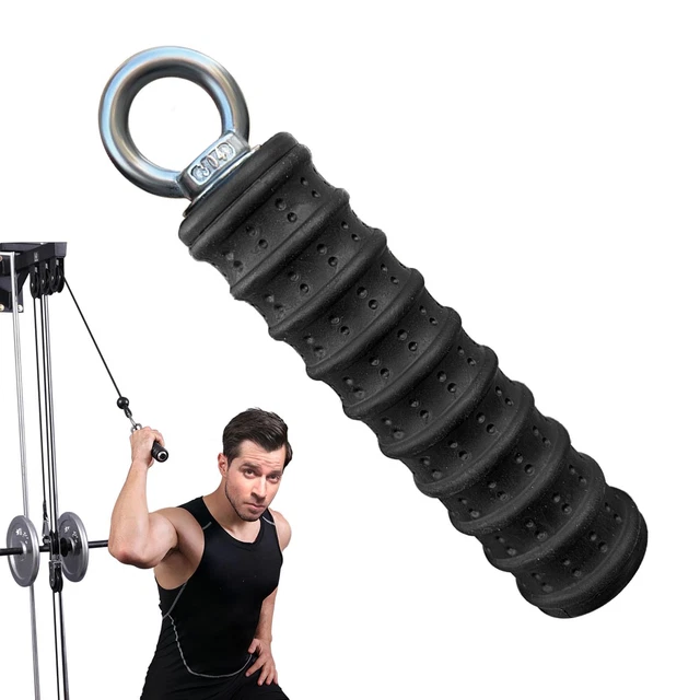 ERGONOMIC TRICEP ROPE Pull Down Attachment, Upgraded Long Triceps Rope ...