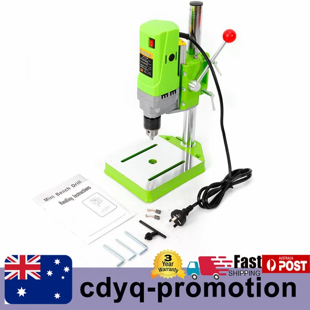 710W ELECTRIC BENCH Drill Press Stand Mini Drilling Machine Drill Chuck ...