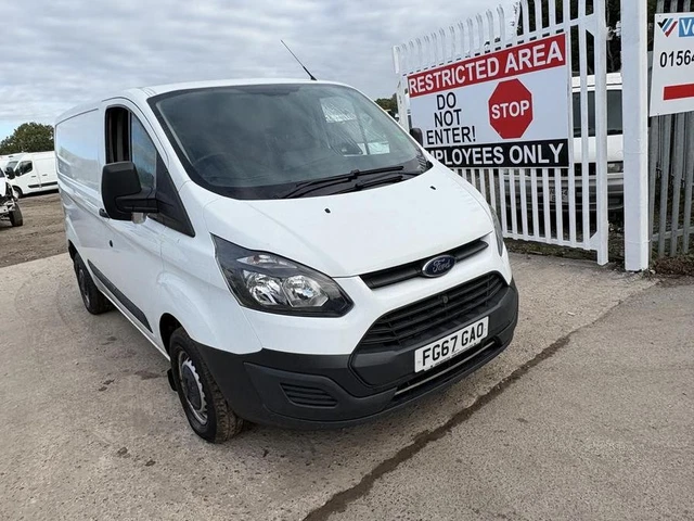 67 PLATE FORD Transit Custom 2.0 Tdci 290 12 Months Mot 98K Miles Euro ...